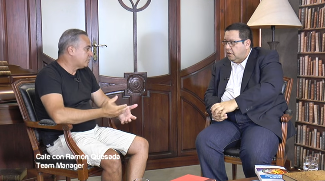 Café con... Ramón Quesada, Team Manager y promotor del Bitcoin - 12tv.es